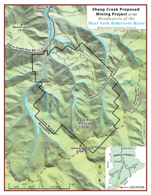 Sheep creek mining | Friends of the Bitterroot